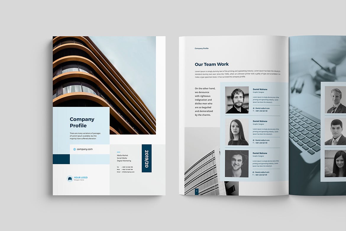 100 Fresh InDesign Brochure Templates (2024) | Redokun Blog
