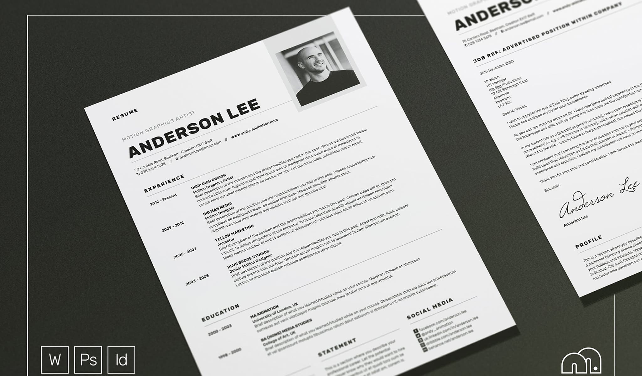 The 100 InDesign Resume Templates You Need in 2024 | Redokun Blog