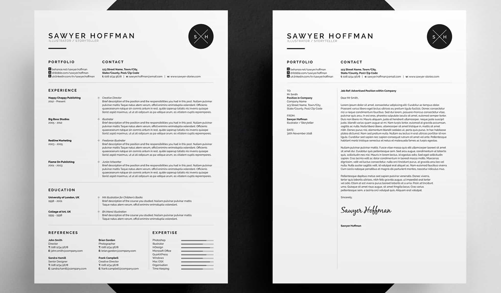 The 100 InDesign Resume Templates You Need in 2024 | Redokun Blog
