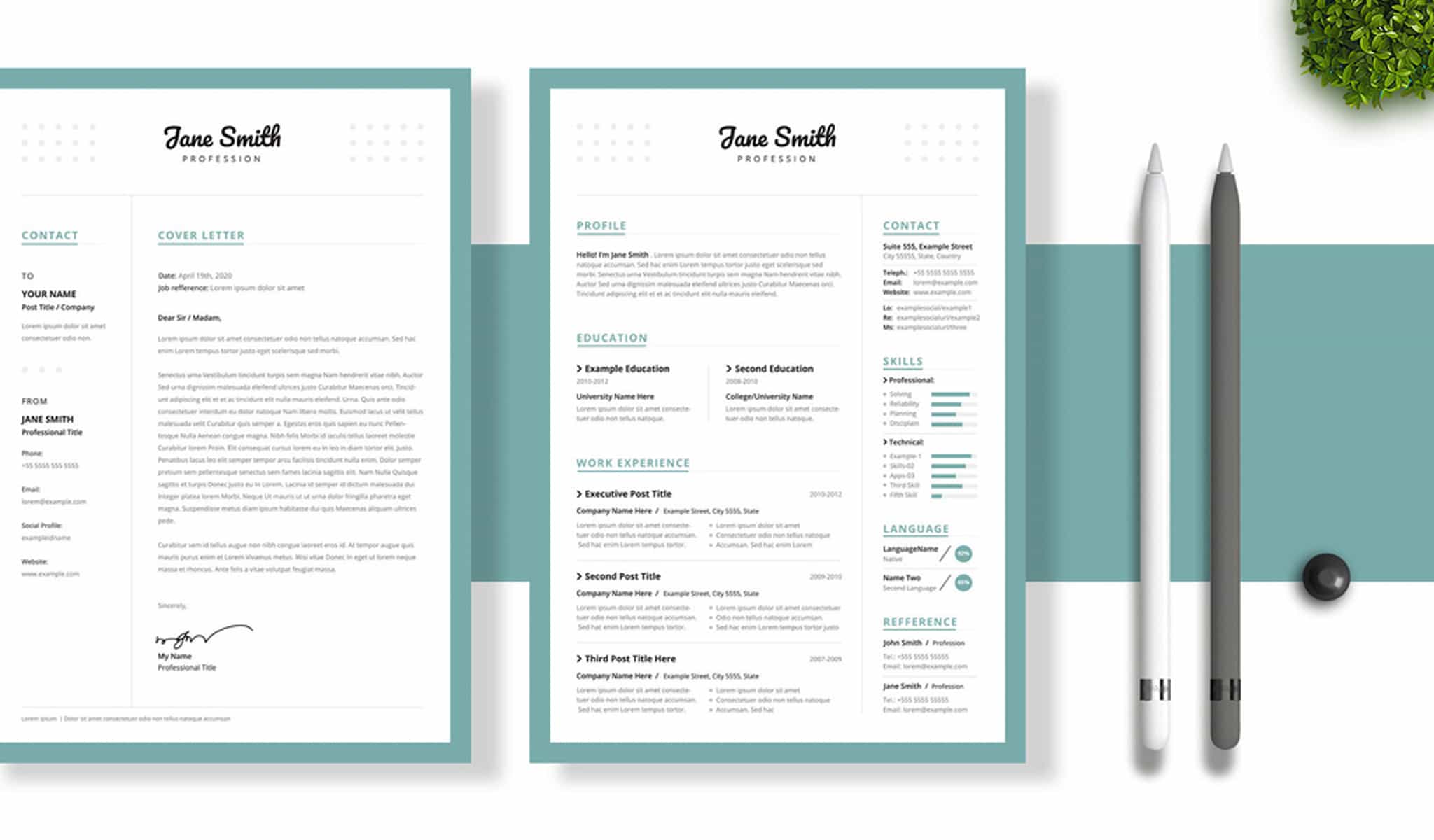 The 100 InDesign Resume Templates You Need in 2024 | Redokun Blog