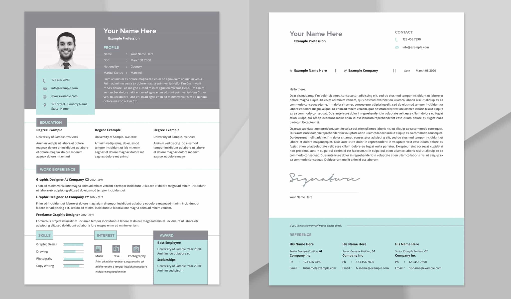 The 100 InDesign Resume Templates You Need in 2024 | Redokun Blog