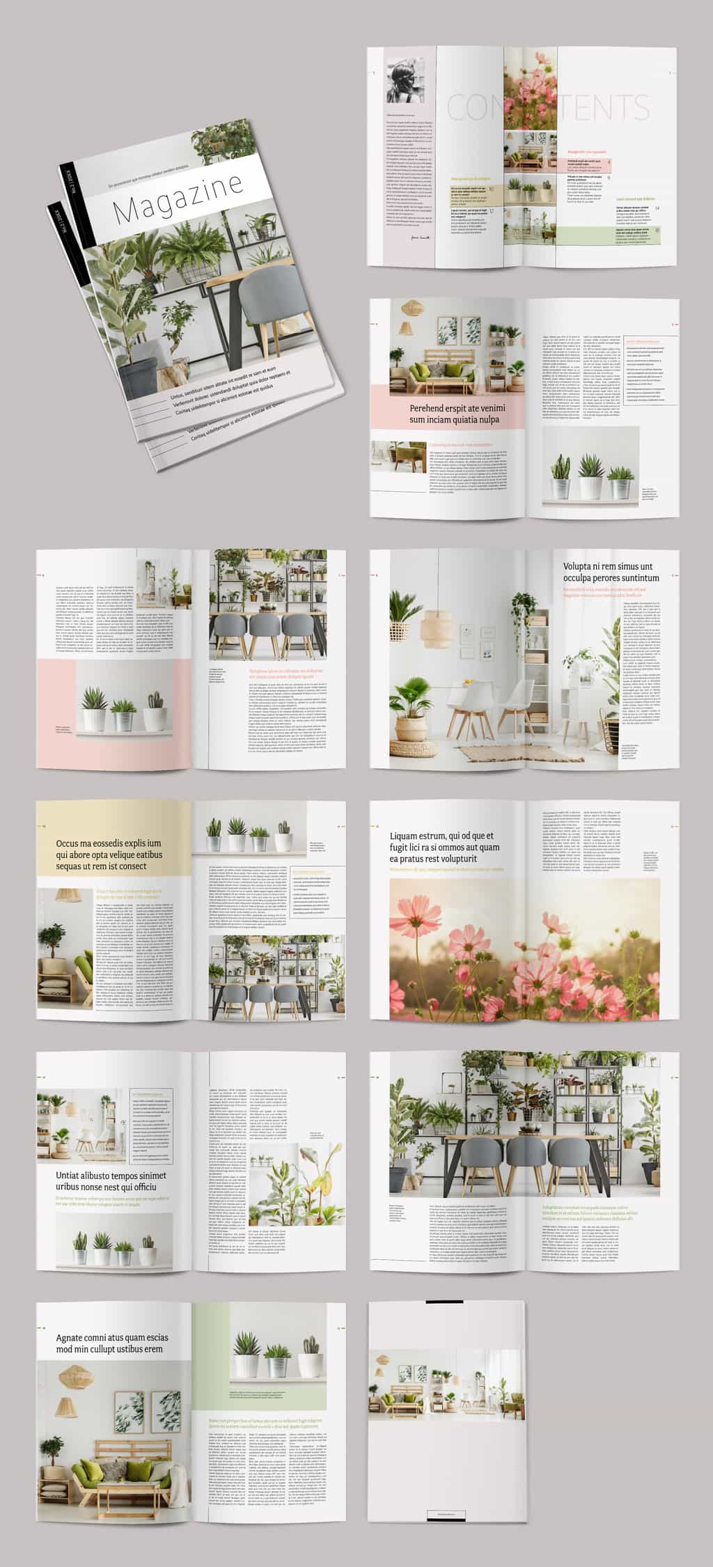 80 Cool Zines and InDesign Magazine Templates (2024) | Redokun Blog