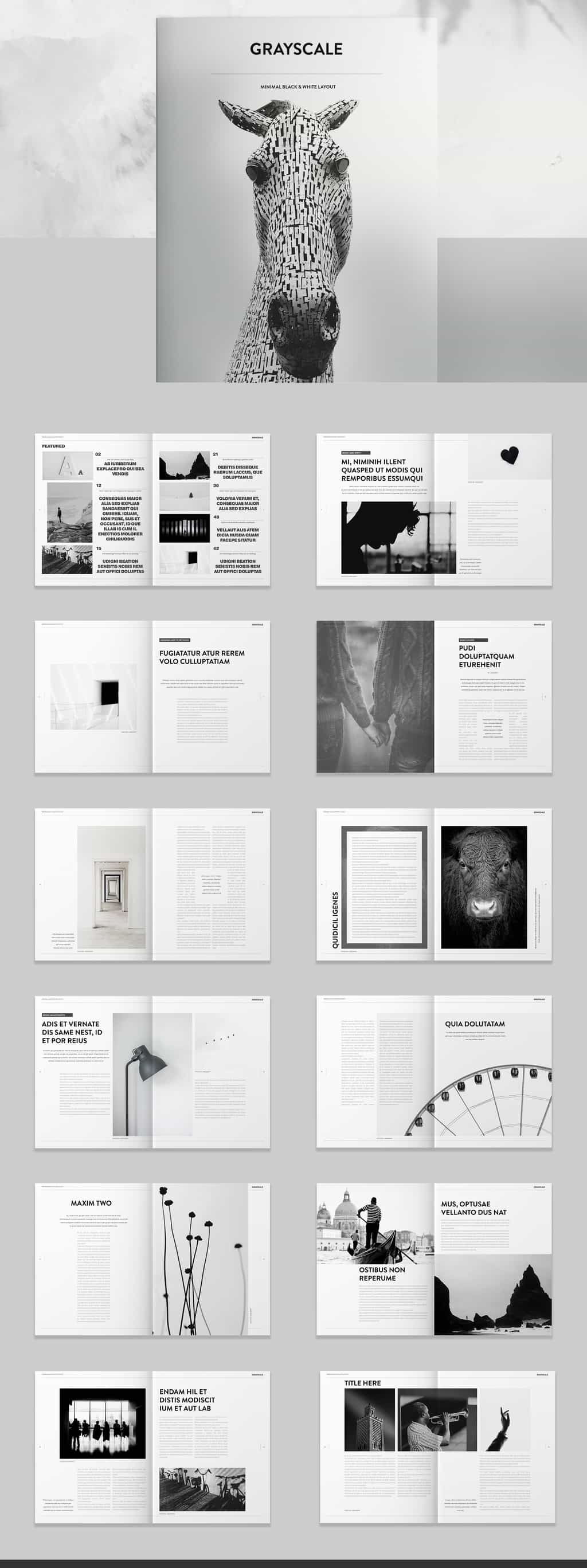 80 Cool Zines and InDesign Magazine Templates (2024) | Redokun Blog