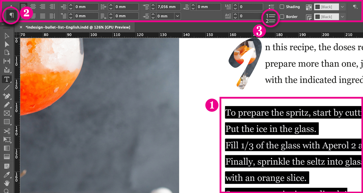 InDesign Numbered List - How to create and use it best | Redokun Blog