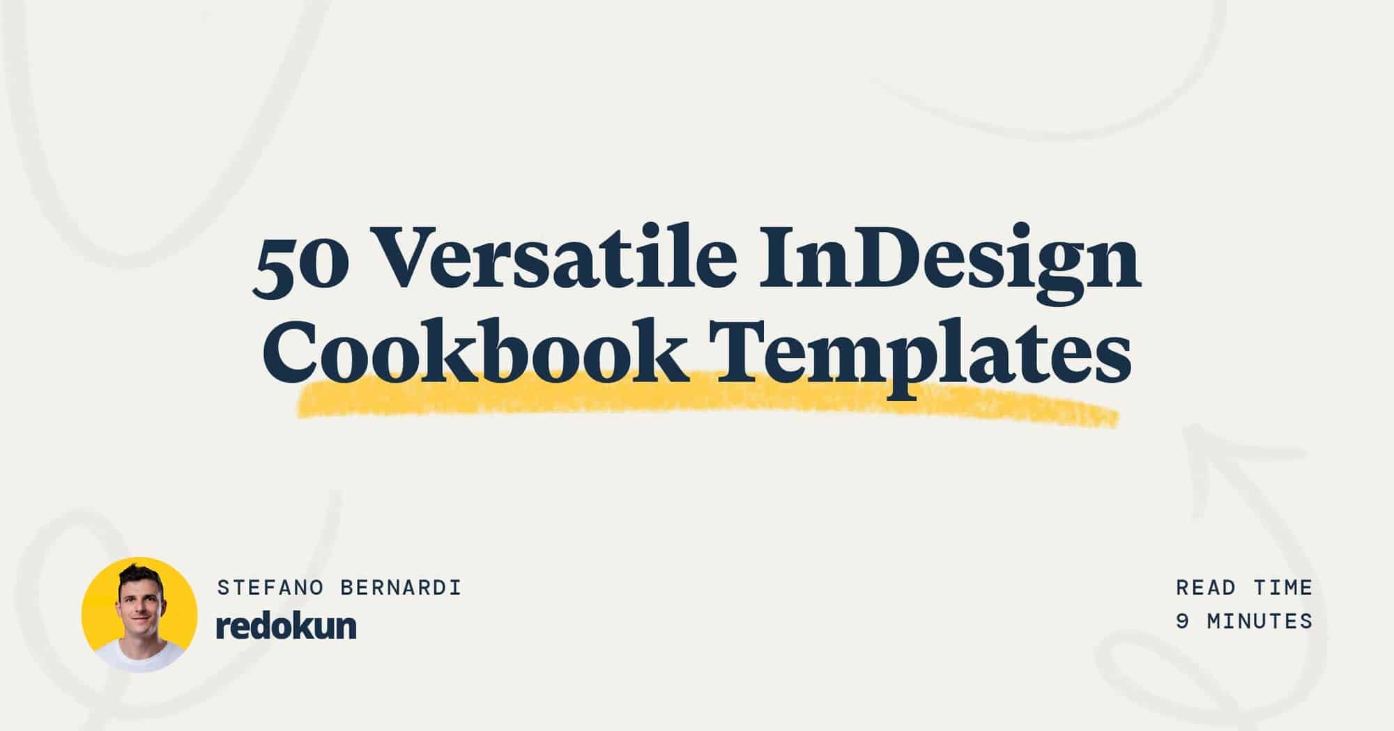 50 Versatile InDesign Cookbook Templates (2024) | Redokun Blog