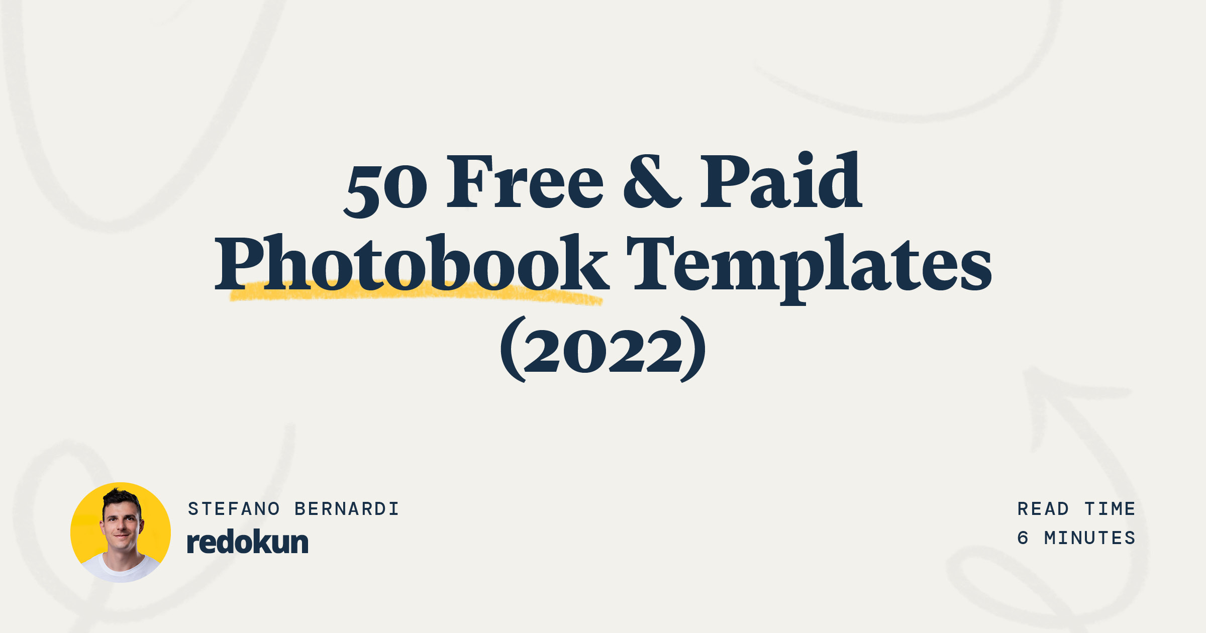 50 Best Free and Paid Photobook Templates (2024) | Redokun Blog
